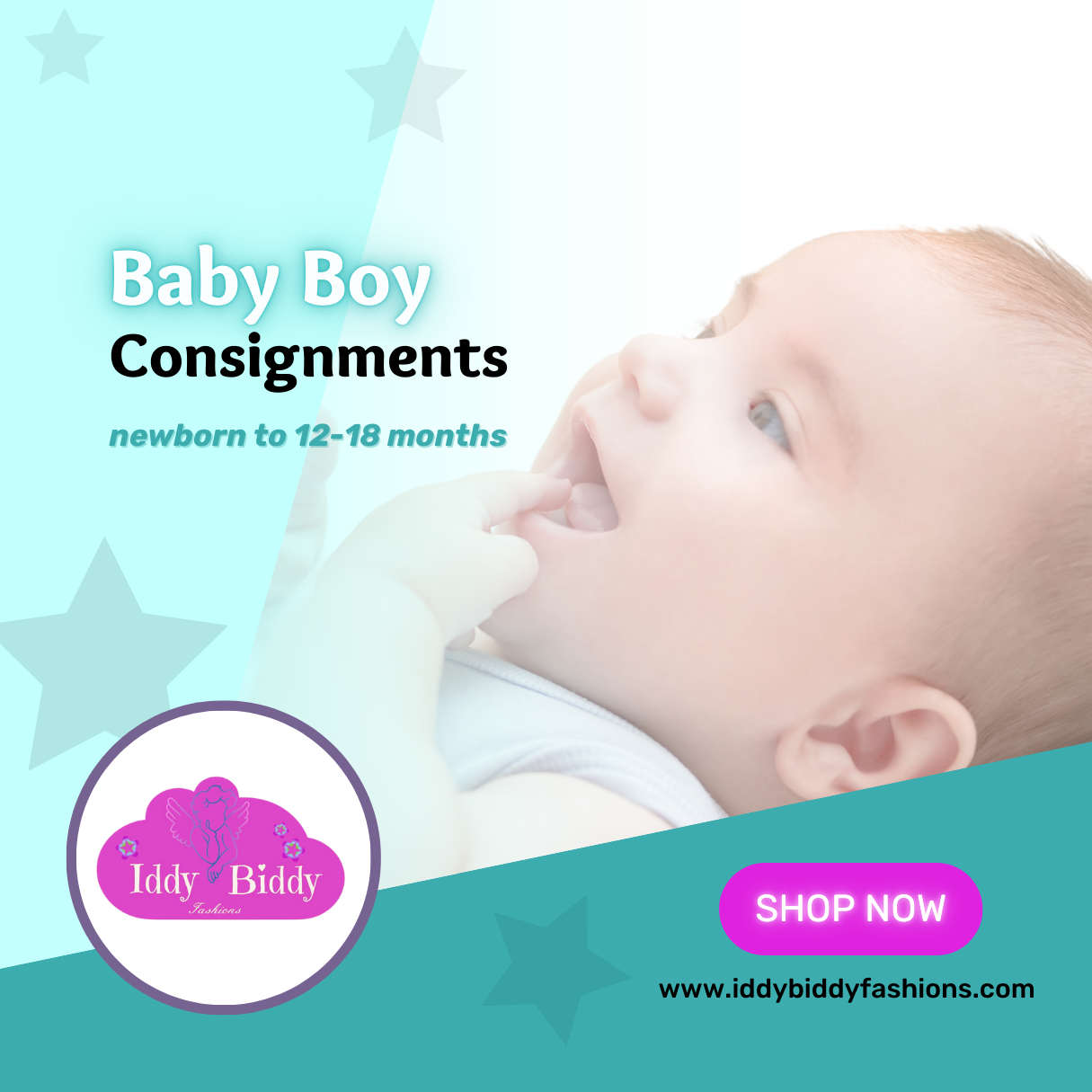 Baby Boy Consignment Clothing: 0 to 12-18 months – Iddy Biddy Fashions