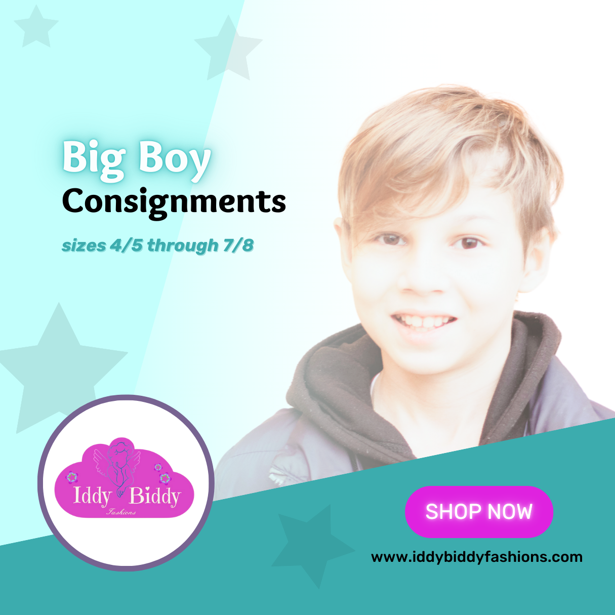 Big Boy Consignment Clothing: 4/5 to 7/8 – Iddy Biddy Fashions